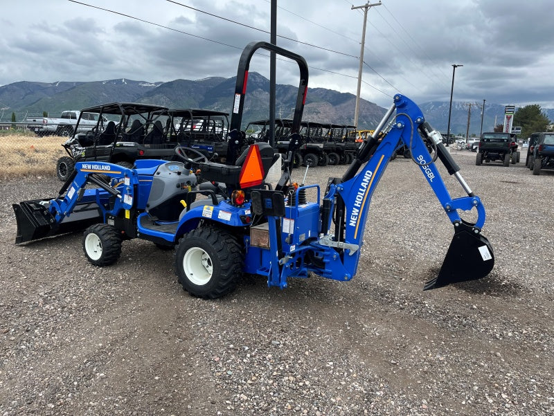New Holland Workmaster 25S Tractor Backhoe – Young New Holland